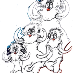 dr seuss if i ran the zoo coloring pages