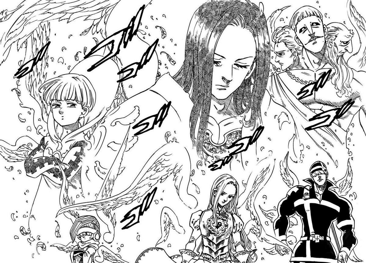 Quatre Archanges | Wiki Seven Deadly Sins | Fandom