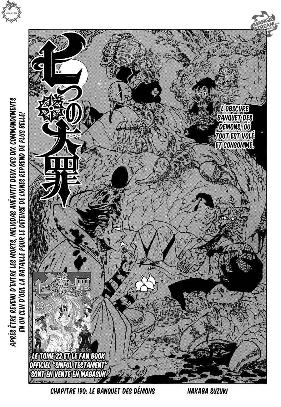 Chapitre 190 | Wiki Seven Deadly Sins | Fandom