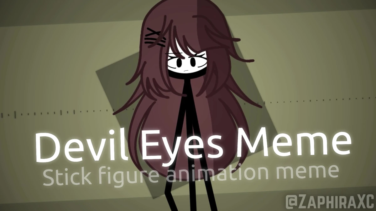 Devil Eyes Meme | Stick Figure Community Wiki | Fandom