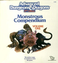 Monstrous Compendium Volume One | Sferopedia | Fandom