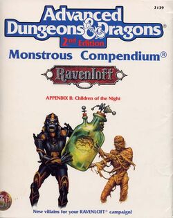 Monstrous Compendium Ravenloft Appendix II: Children of the Night ...