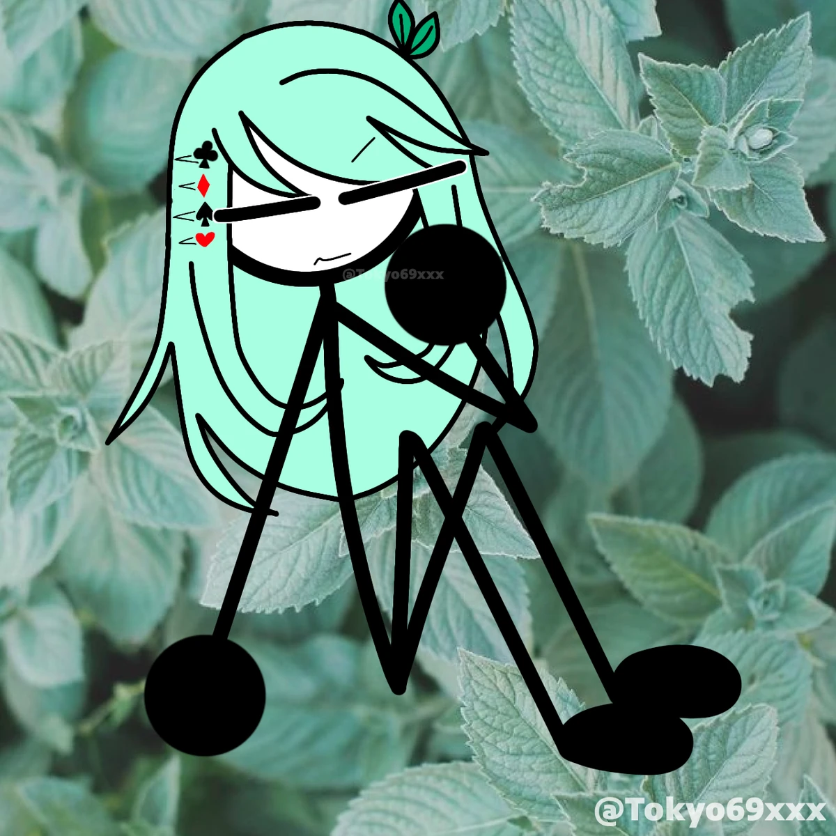 Mint | Stick Figure OCs Wiki | Fandom