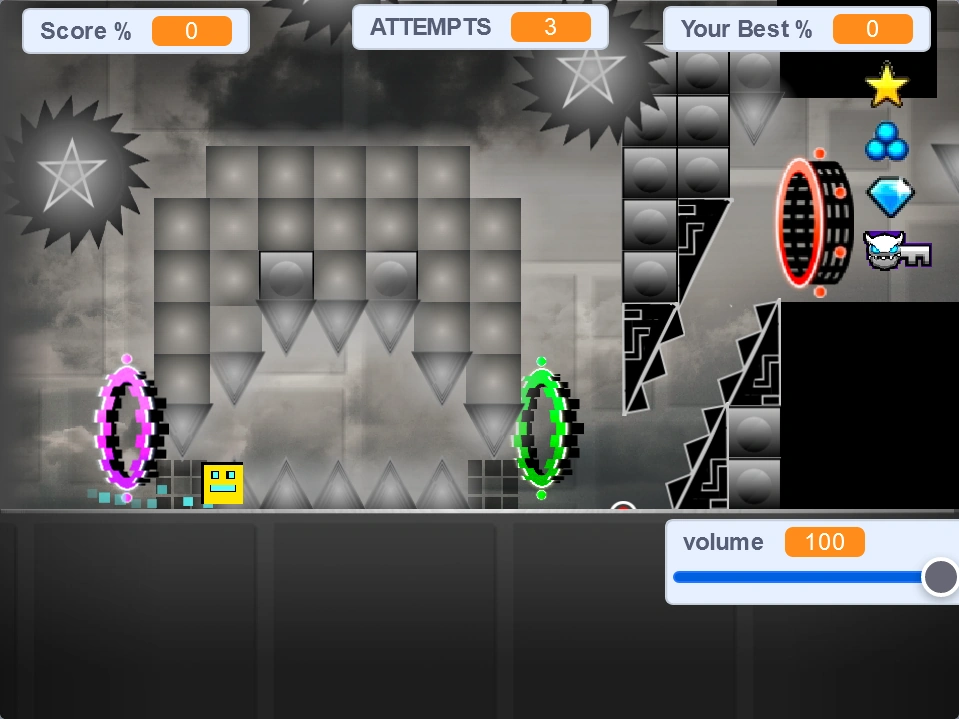 Grey Hound | Scratch Geometry Dash Wiki | Fandom