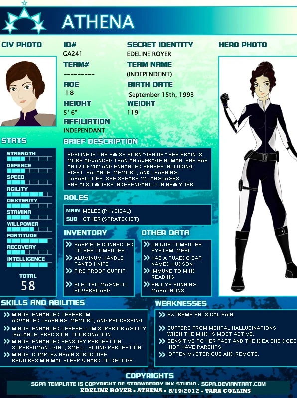 Athena | SGPA Wiki | Fandom