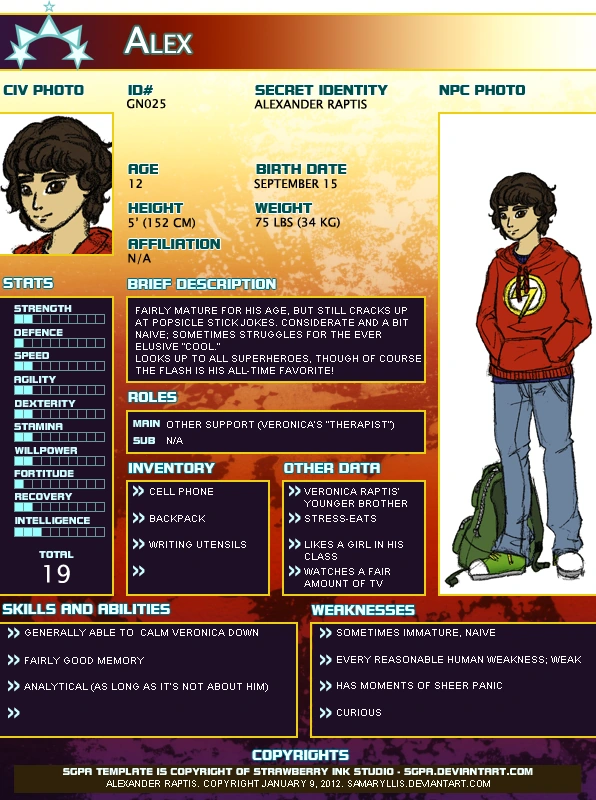 Alexander Raptis | SGPA Wiki | Fandom