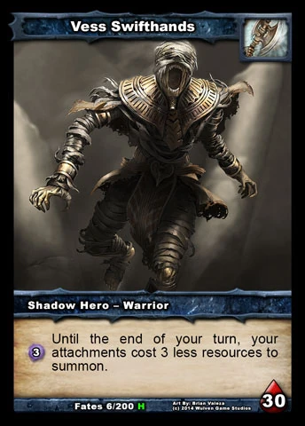 Vess Swifthands | Shadow Era Wiki | Fandom