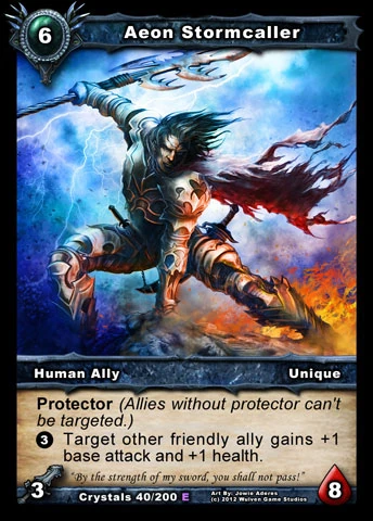 Aeon Stormcaller | Shadow Era Wiki | Fandom