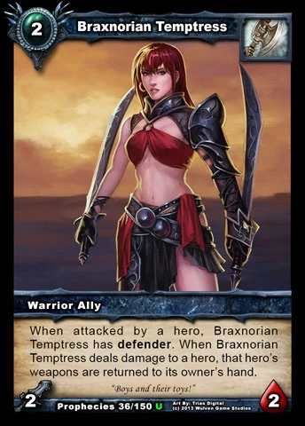 Braxnorian Temptress | Shadow Era Wiki | Fandom