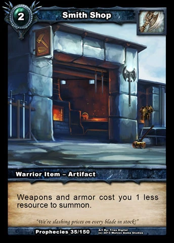 Smith Shop | Shadow Era Wiki | Fandom