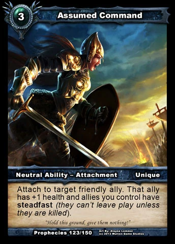 Assumed Command | Shadow Era Wiki | Fandom