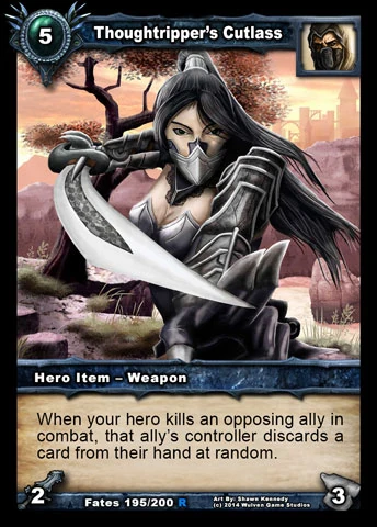 Thoughtripper's Cutlass | Shadow Era Wiki | Fandom