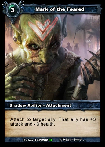 Mark of the Feared | Shadow Era Wiki | Fandom