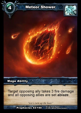 Meteor Shower | Shadow Era Wiki | Fandom