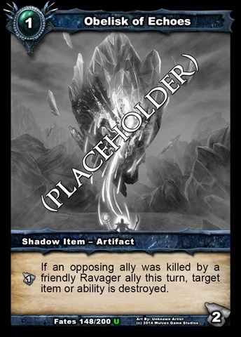 Obelisk of Echoes | Shadow Era Wiki | Fandom
