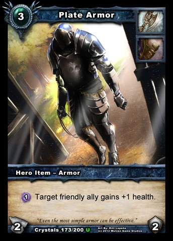 Plate Armor | Shadow Era Wiki | Fandom