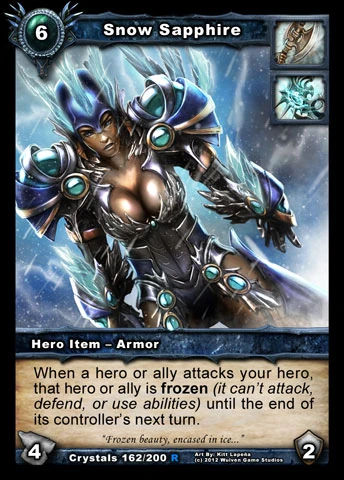 Snow Sapphire | Shadow Era Wiki | Fandom