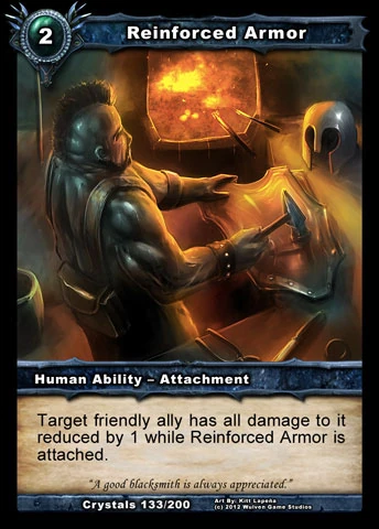 Reinforced Armor | Shadow Era Wiki | Fandom