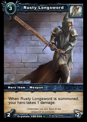 Rusty Longsword | Shadow Era Wiki | Fandom