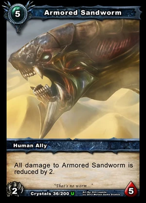 Armored Sandworm | Shadow Era Wiki | Fandom