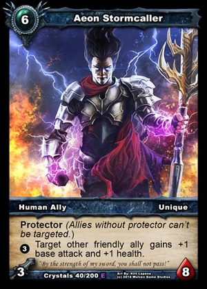 Aeon Stormcaller | Shadow Era Wiki | Fandom