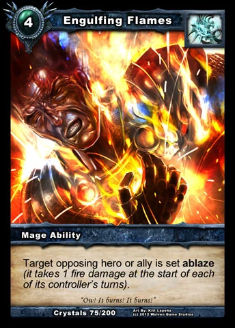 Engulfing Flames | Shadow Era Wiki | Fandom