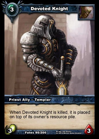 Devoted Knight | Shadow Era Wiki | Fandom
