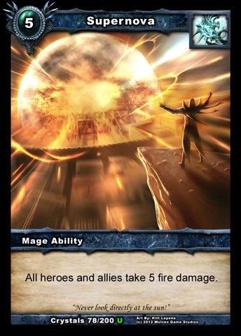 Supernova | Shadow Era Wiki | Fandom