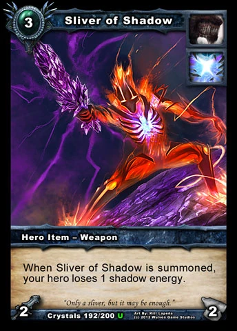 Sliver of Shadow | Shadow Era Wiki | Fandom