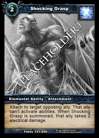 Shocking Grasp | Shadow Era Wiki | Fandom
