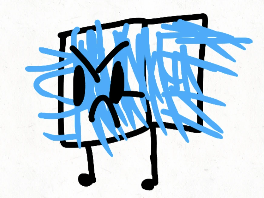 Poorly drawn ice cube | The shadow ghost show Wiki | Fandom