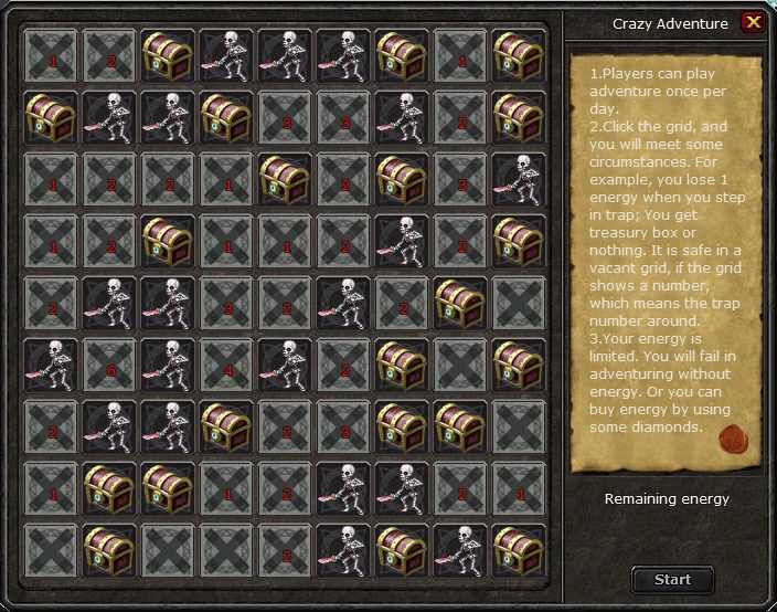 Crazy Adventure | ShadowLand Online Wiki | Fandom