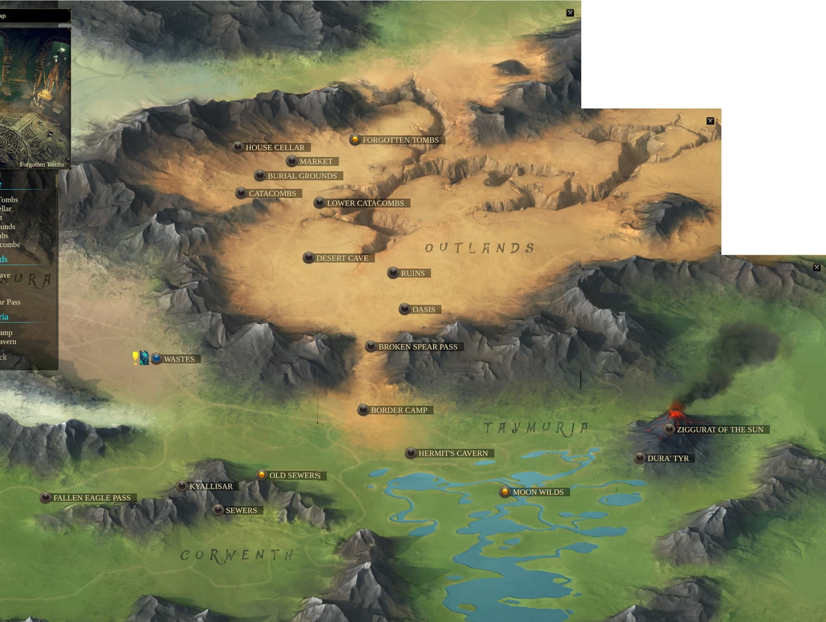 World Map | Shadows Awakening Wiki | Fandom