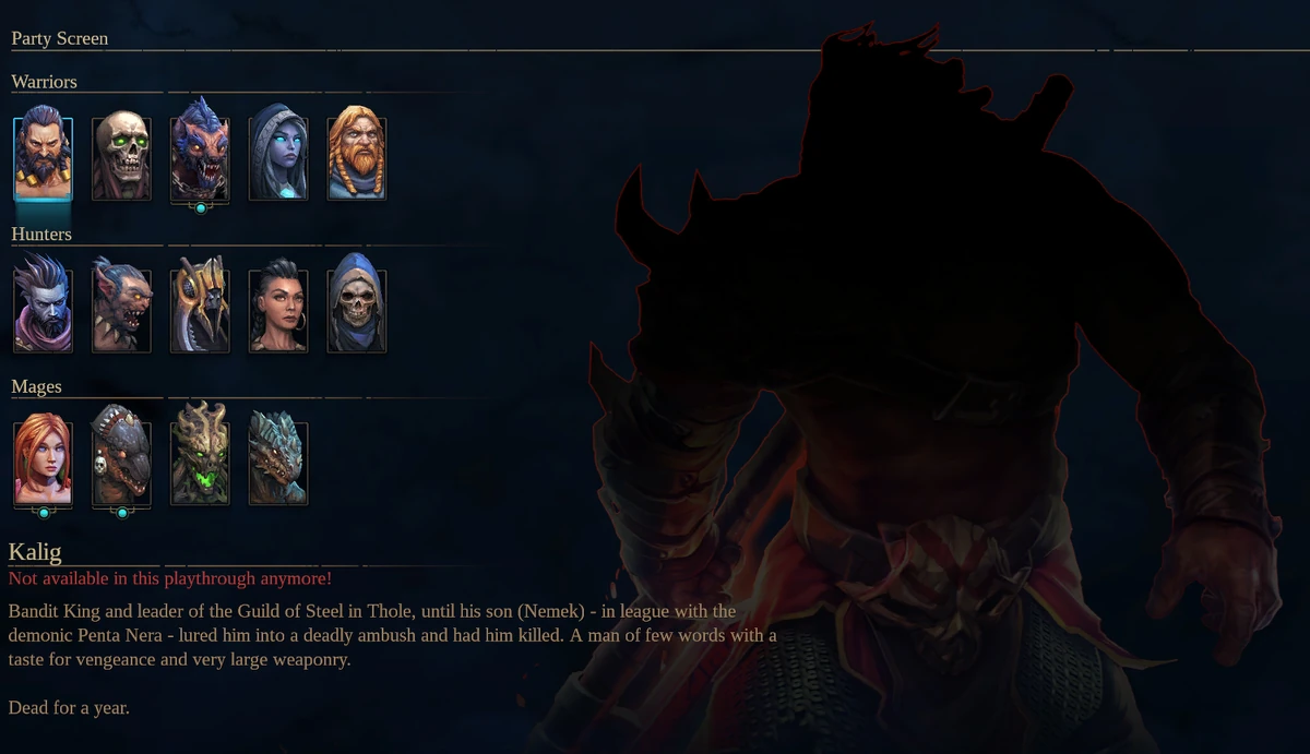 Warriors - Kalig | Shadows Awakening Wiki | Fandom