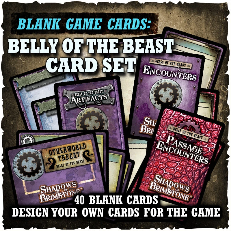 Blank Belly of the Beast Card Set | Shadows of Brimstone Wiki | Fandom