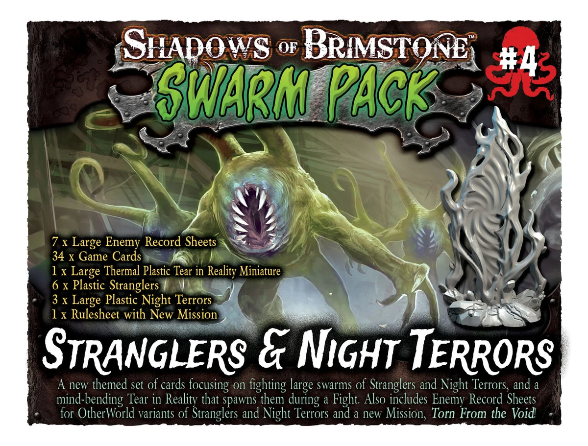 Shadows of Brimstone Swarm Pack 4 - Stranglers and Night Terrors ...
