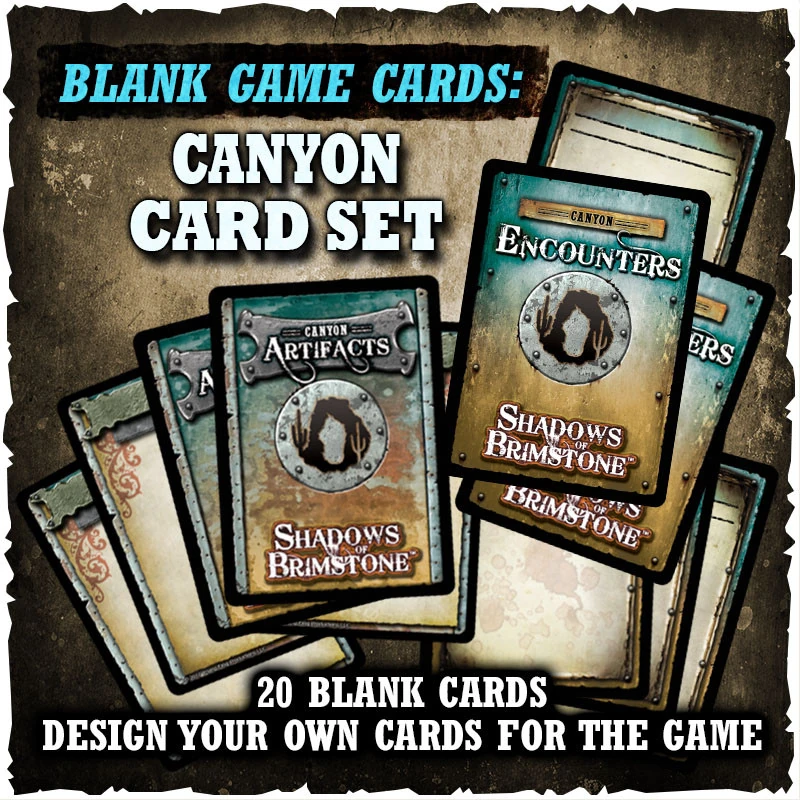 Blank Canyons Card Set | Shadows of Brimstone Wiki | Fandom