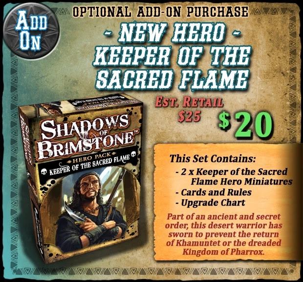 Keeper of the Sacred Flame | Shadows of Brimstone Wiki | Fandom