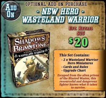 Wasteland Warrior | Shadows of Brimstone Wiki | Fandom