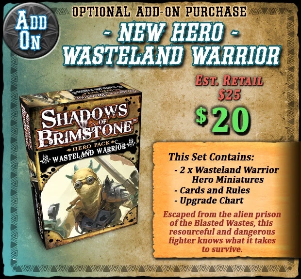 Wasteland Warrior | Shadows of Brimstone Wiki | Fandom
