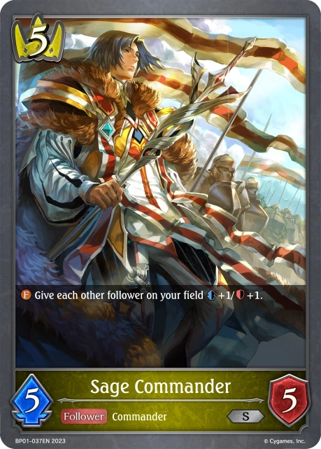 Sage Commander | Shadowverse Evolve Wiki | Fandom