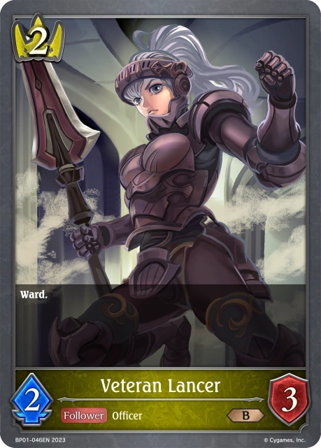 Veteran Lancer | Shadowverse Evolve Wiki | Fandom