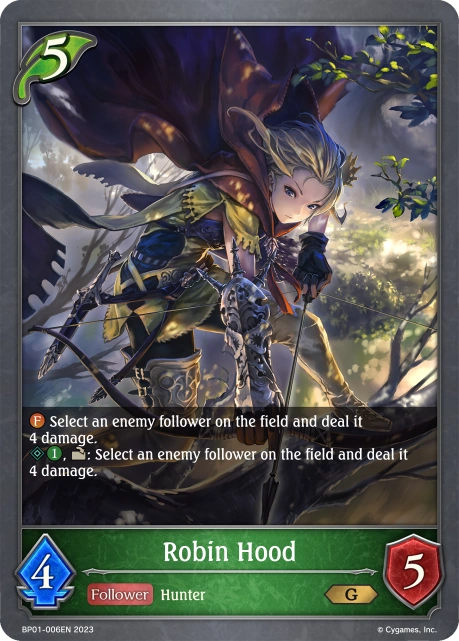 Robin Hood | Shadowverse Evolve Wiki | Fandom