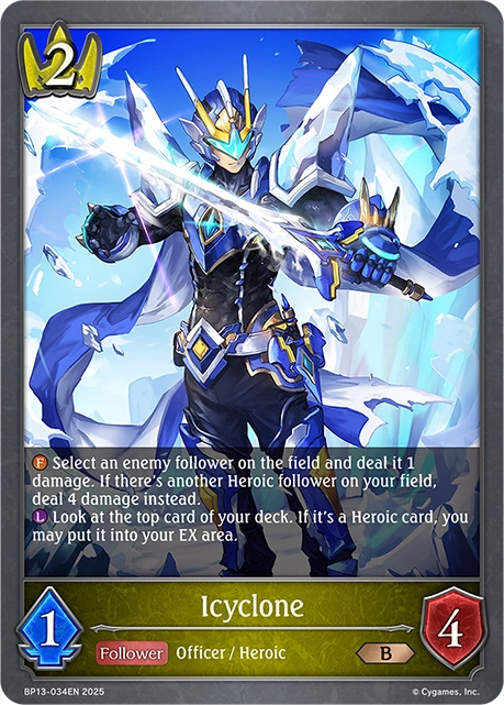 Icyclone/Shadowverse: Evolve | Shadowverse Wiki | Fandom