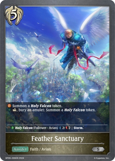 Feather Sanctuary/Shadowverse: Evolve | Shadowverse Wiki | Fandom