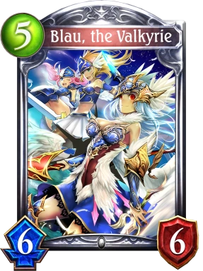 Blau, the Valkyrie | Shadowverse Wiki | Fandom