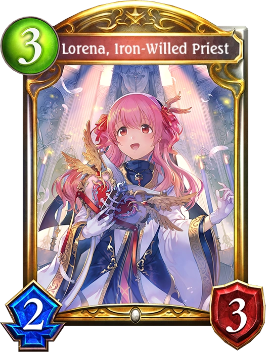 Lorena, Iron-Willed Priest | Shadowverse Wiki | Fandom