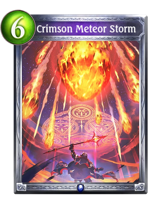 Crimson Meteor Storm | Shadowverse Wiki | Fandom