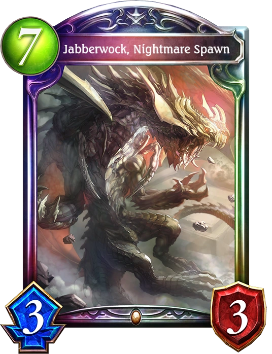 Jabberwock, Nightmare Spawn | Shadowverse Wiki | Fandom