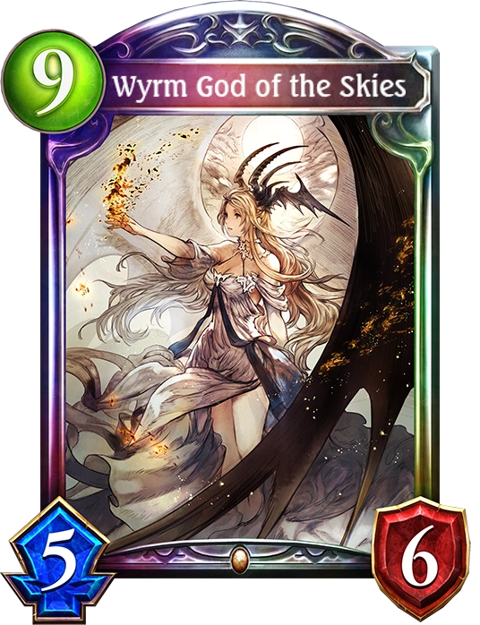 Wyrm God of the Skies | Shadowverse Wiki | Fandom